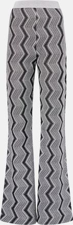 Missoni Weite Hose aus Häkelstrick