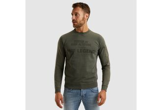 PME Legend Sweatshirt mit Logo Schriftzug
