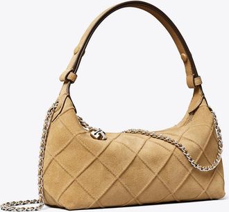 Tory Burch Fleming Pochette aus Wildleder