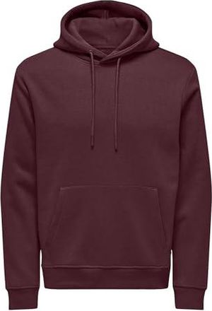 Only & Sons Onsconnor Reg Sweat &agrave; Capuche Noos, Port Royale, XL