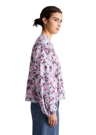 Marc O'Polo Denim Langarmbluse aus bedrucktem Viskose-Mix
