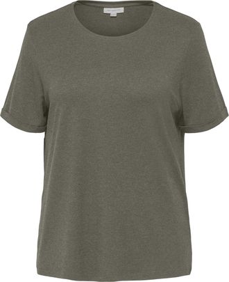 Only Carmakoma Carmoster S/S Fold Up Top JRS Noos