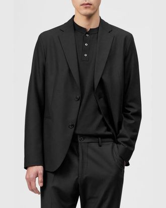 Drykorn Stretch-Anzugsakko Catory aus einem Material-Mix, Slim Fit in