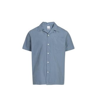 Au Printemps Paris Chemise droite boutonn&eacute;e unie