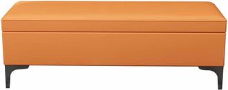 Generic Schminkstuhl, rechteckig, Fu&szlig;st&uuml;tze aus Leder, Schuhbank - weicher Schminkhocker und Akzentsitz f&uuml;r Wohnzimmer, Schlafzimmer, Eingangsbereich, Flur - 