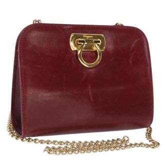 Ferragamo Pre-owned Ledertasche - - Pre-owned - Damen - Rot - ONE SIZE