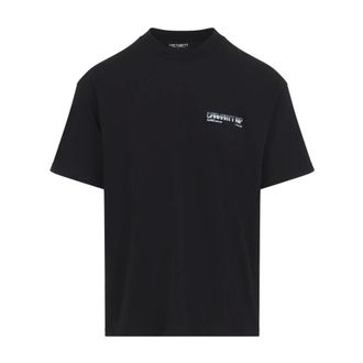 Carhartt Work in Progress Homme, Tops, Noir, Taille: L T-shirt Wiptopia II