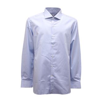 Sonrisa Homme, Chemises, Bleu, Taille: L Chemise Sup&eacute;rieure Made in Italy