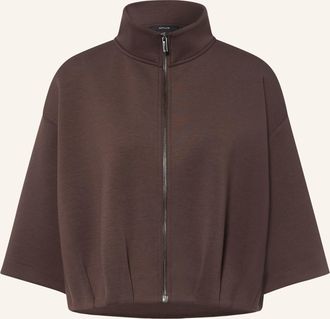 OPUS Sweatjacke Galtos Mit 3/4-Arm braun