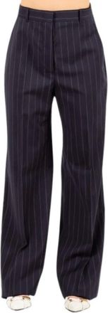 Max Mara Femme, Pantalons, Bleu, Taille: 36 FR Pantalon Enfasi