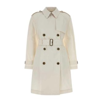Burberry Belgravia Trenchcoat - - Coats - Damen - Wei&szlig; - 2XS