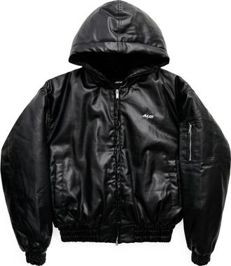 ALIS Hoiy Oversized Bomber Jacket Black