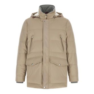 Brunello Cucinelli Herren, Jacken, Beige, SGr&ouml;&szlig;e