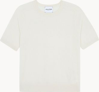 Kujten T-shirt cachemire uni - T-Shirt Salia