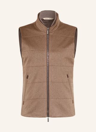 Maurizio Baldassari Maurizio Baldassari Cashmere-Weste Icon beige