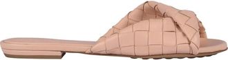 Bottega Veneta Mule plate Blink - Femme - Chaussures - Rose - Taille: 38 1/2 EU