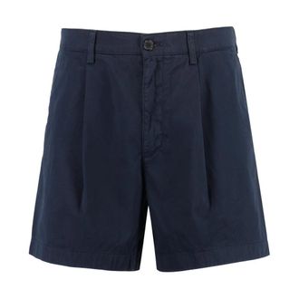 Department Five Cotton Twill Shorts - - Shorts - Herren - Blau - W31