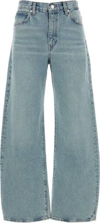 Frame Denim Femme, Jeans, Bleu, Taille: W28 Wide Jeans