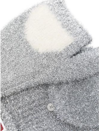 Kenzo Foldover Mitt Gloves - Gray
