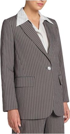 Elena Miro Femme, Vestes, Gris, Taille: 44 FR Blazer