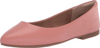 Amazon Essentials Damen Ballerinas mit spitzem Zehenbereich, Staubrosé, 39.5 EU Weit