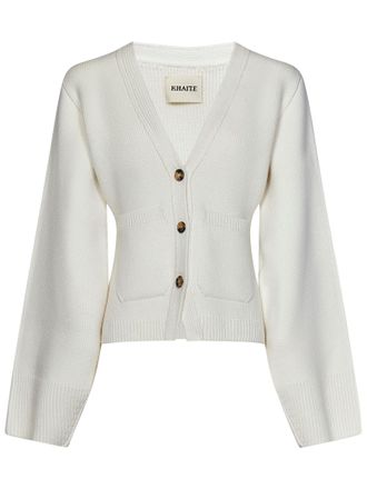 Khaite The Scarlet Cardigan - White