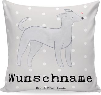 Mr. & Mrs. Panda Kopfkissen Italienisches Windspiel Lebensretter - Personalisierte Geschenke, Kissen, Personalisiert, Name, Windhund, Wunschname, Italian Greyhound, Hu