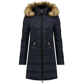 Canadian Peak Akapeak Lady - Parka Longue Epaisse Chaude Femme Automne Hiver - Manteau Fin Capuche Fausse Fourure - Blouson Coupe Vent - Doudoune Elegante Femmes (M