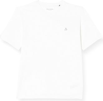 Marc O'Polo Herren T-Shirt B21222051068, Weiß New, S