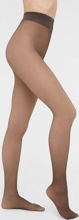 Calzedonia Halbtransparente Thermostrumpfhose Braun