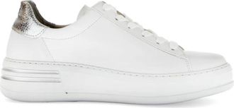 Gabor Low-Top Sneaker - - Shoes - Damen - Wei&szlig; - 42 EU