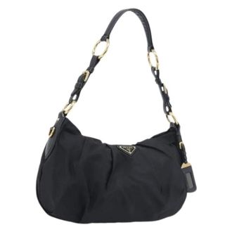 Prada Pre-owned Nylon Shoulder Bag - - Pre-owned - Damen - Schwarzk - ONE SIZE