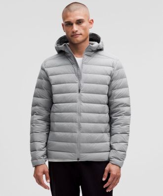 lululemon Doudoune à capuche Navigation en duvet 700 cuin pour Hommes - Gris - Taille 2XL