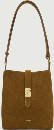 SOEUR SAC BELLO MINI CARAMEL CRO&Ucirc;TE DE CUIR