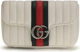 Gucci GG Marmont Schultertasche - - Bags - Damen - Wei&szlig; - ONE SIZE