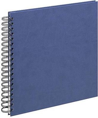 Walther Design Fotoalbum dunkelblau 26 x 26 cm Kunstleder 6SK2626C20M