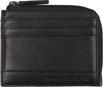 Tom Tailor Bela Herren Geldbörse Kreditkartenetui RFID Leder Klein Schwarz