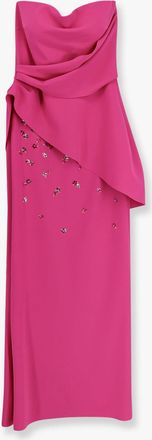 La Petite Robe Di Chiara Boni Taro jersey long dress with sequins - CHIARA BONI - gender_Woman
