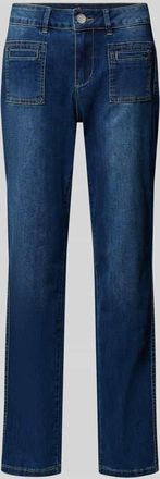 Buena Vista Straight Fit Jeans im Used-Look Modell Stella