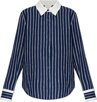 The Upside Femme, Blouses et Chemises, Bleu, Taille: 36 FR Chemises