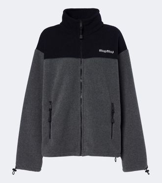 Miu Miu Jacke aus Fleece
