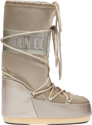 Moon Boot Bottes Icon Glance - Femme - Chaussures - Jaune - Taille: 42 EU