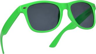 Miobo Retro Sonnenbrille, verspiegelt, Nerd-Design, Unisex, Club-Stil, UV400