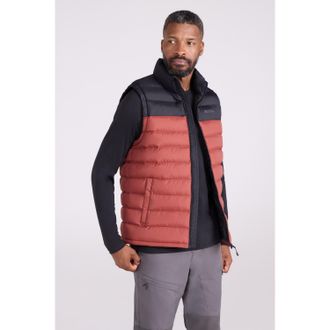 Mountain Warehouse Seasons II Weste Wattiert f&uuml;r Herren (Beerenrot)