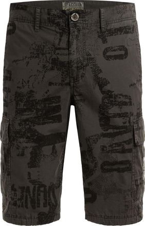 Camp David Cargo Shorts mit All Over Print