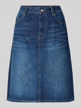 Tommy Hilfiger K&ouml;rpernaher Jeansrock aus reiner Baumwolle