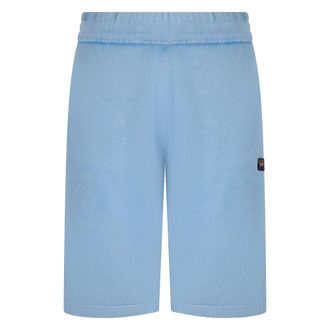 Paul & Shark Ultraleichte Popeline-Baumwoll-Bermuda mit Kordelzug - - Shorts - Herren - Blau - L