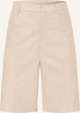 Grace & Mila Grace & Mila Bermudas Vacanza In Lederoptik beige