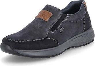 Rieker Homme B7654 Semelle de Mocassin, Bleu 02, 45 EU