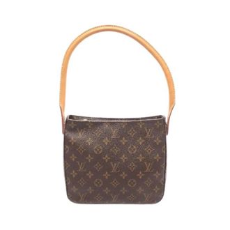 Louis Vuitton Pre-owned Looping MM Monogram Coated Canvas Leder Schultertasche - - Pre-owned - Damen - Braun - ONE SIZE